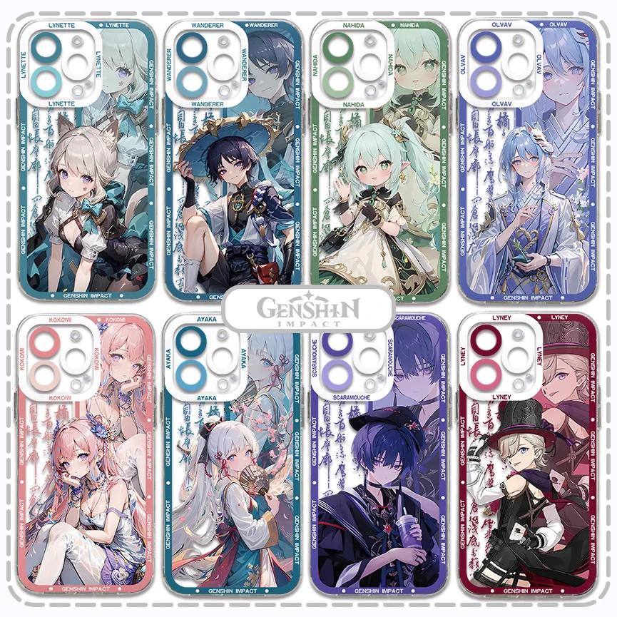 Genshin-Impact-nahida-ayaka-Phone-Case-For-Samsung-S24-S23-S22-S21-S20 ...