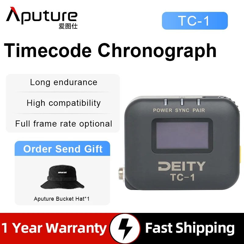 Aputure-DEITY-TC-1-Wireless-Timecode-Box-Generator-Microphone-Time ...