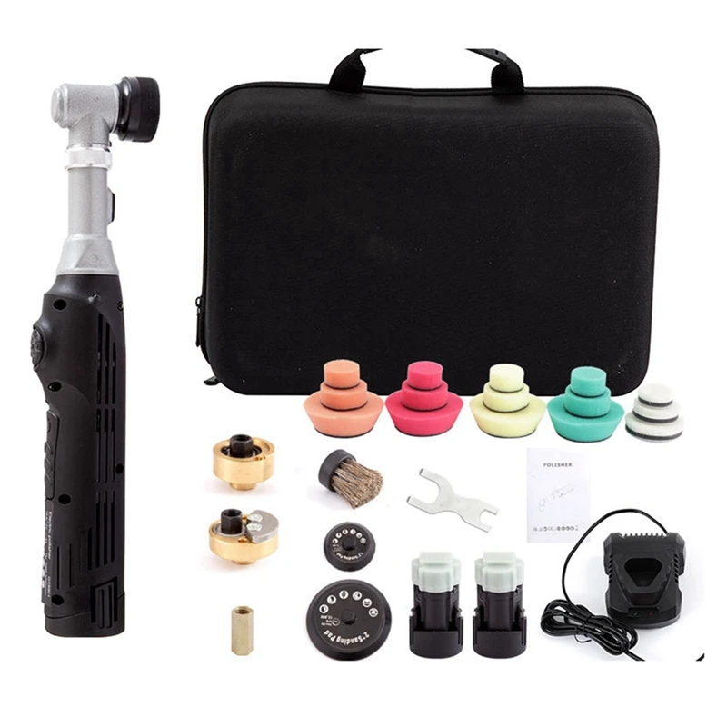 Cordless-Mini-Car-Polisher-12V-Battery-Powered-Polishing-Machine-Car ...