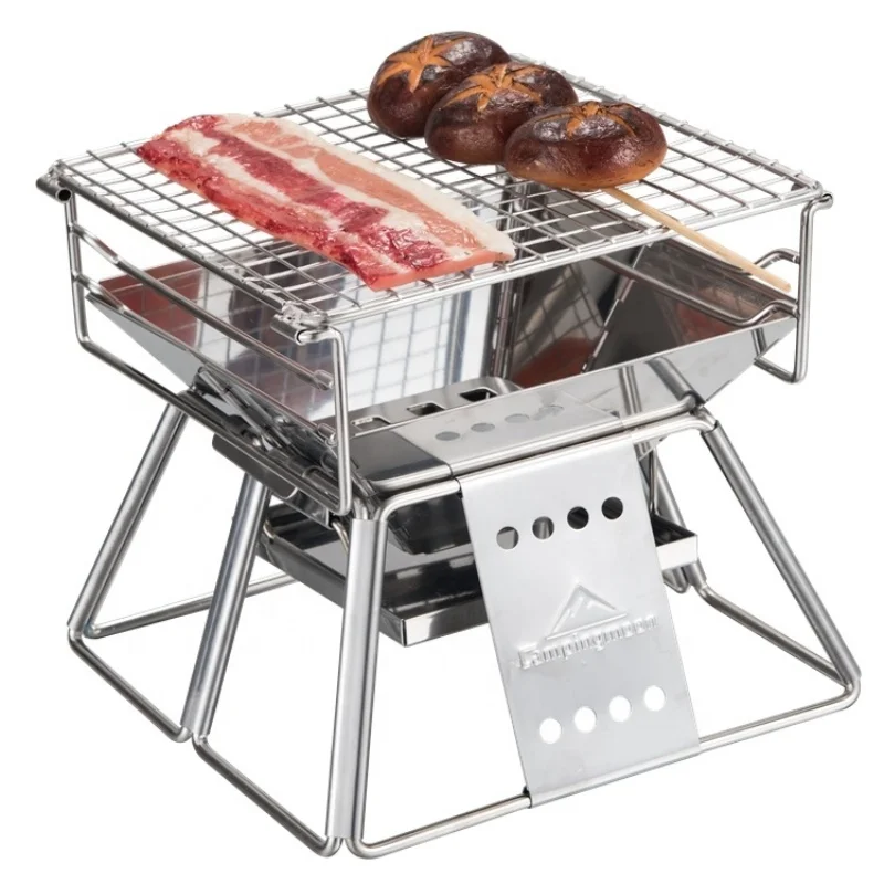 Campingmoon-Outdoor-Camping-Bbq-Charcoal-Grill-Vertical-Adjustable-Bbq ...