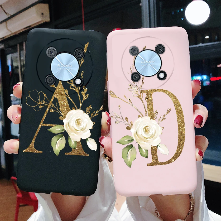 Cute-Letters-Cover-For-Huawei-Nova-Y90-Case-6-7-Soft-Slim-Silicon-Phone ...
