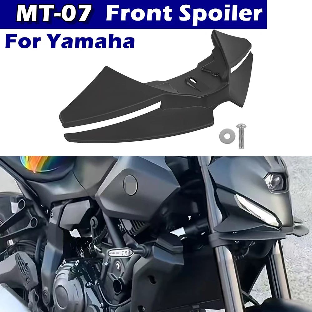 For YAMAHA MT-07 MT07 MT 07 2025 Motorcycle Front Spoiler Downforce ...