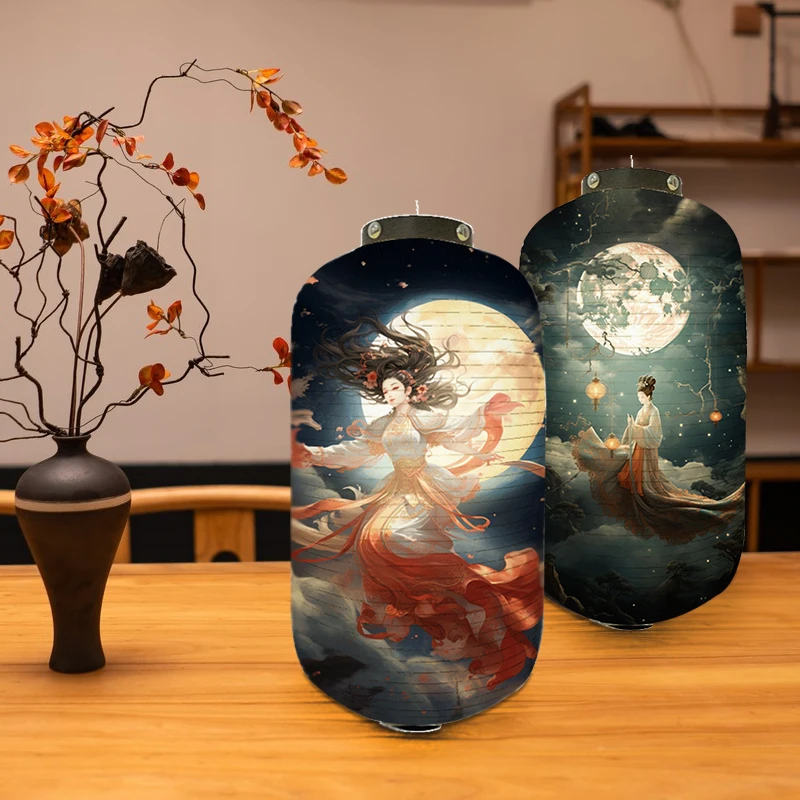 55-45-35cm-Chinese-Lantern-Antique-Fairy-Goddess-Chang-s-Fly-To-The ...