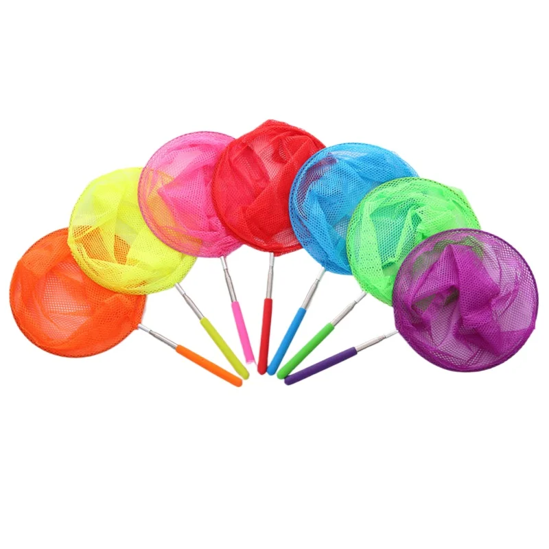 Retractable Fishing Net Insect Butterfly Dragonfly Net Outdoor Portable ...