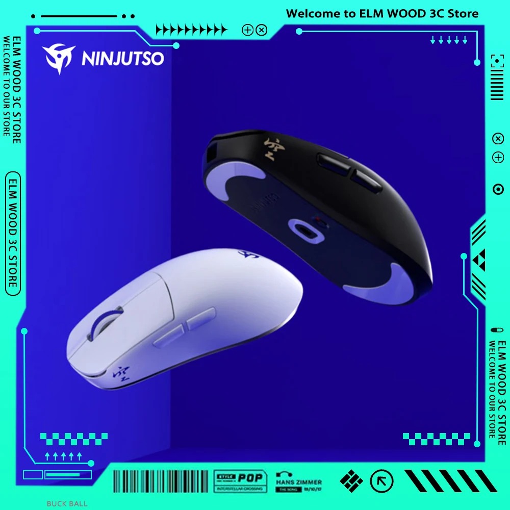 Ninjutso-Sora-V2-Paw3395-Mouse-8k-Return-Dual-Mode-LightweightWireless ...