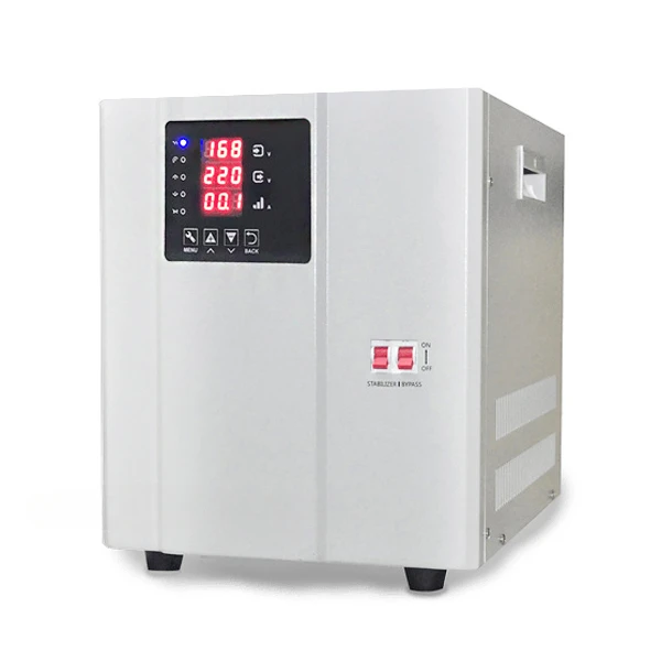 10KVA-8KW-Servo-Control-AVR-Single-Phase-AC-Voltage-Stabilizer-Home ...