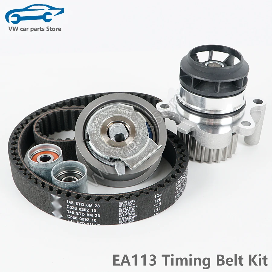 06D109119B-148-tooth-EA113-2-0T-Toothed-Belt-Tensioner-Engine-Timing ...