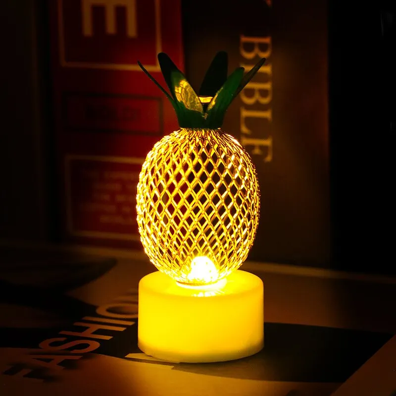 LED-Eletr-nico-Vela-L-mpada-Desktop-Decora-o-Brilhante-Night-Light ...