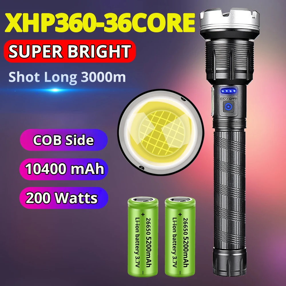 Powerful Rechargeable Flashli | Powerful Flashli Flashlights ...