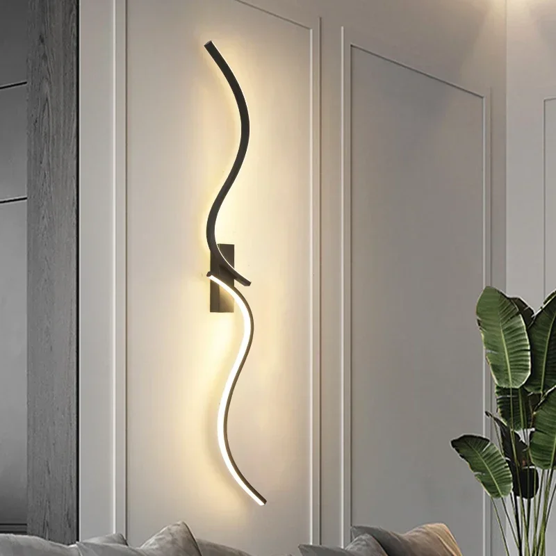 Modern-Wall-Lamp-Letter-LED-Decorative-Lights-Nordic-Living-Room-Wall ...