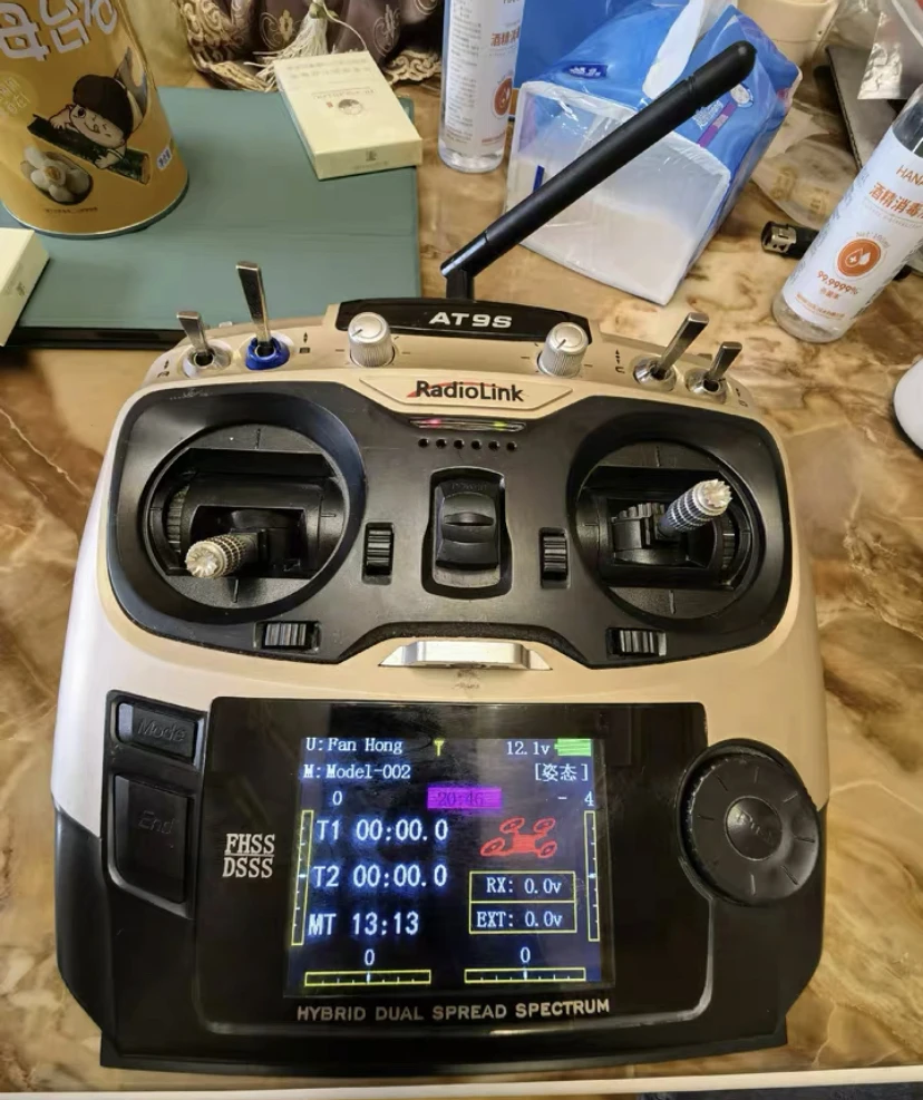 Radiolink-sistema de Radio AT9S AT9 2,4G 9CH, transmisor R9DS, receptor ...