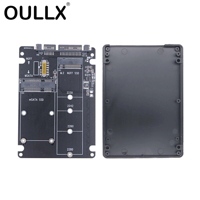 Msata Ssd Sata 3 | External Box Msata | Dual Msata Ssd | Msata Sata Box ...