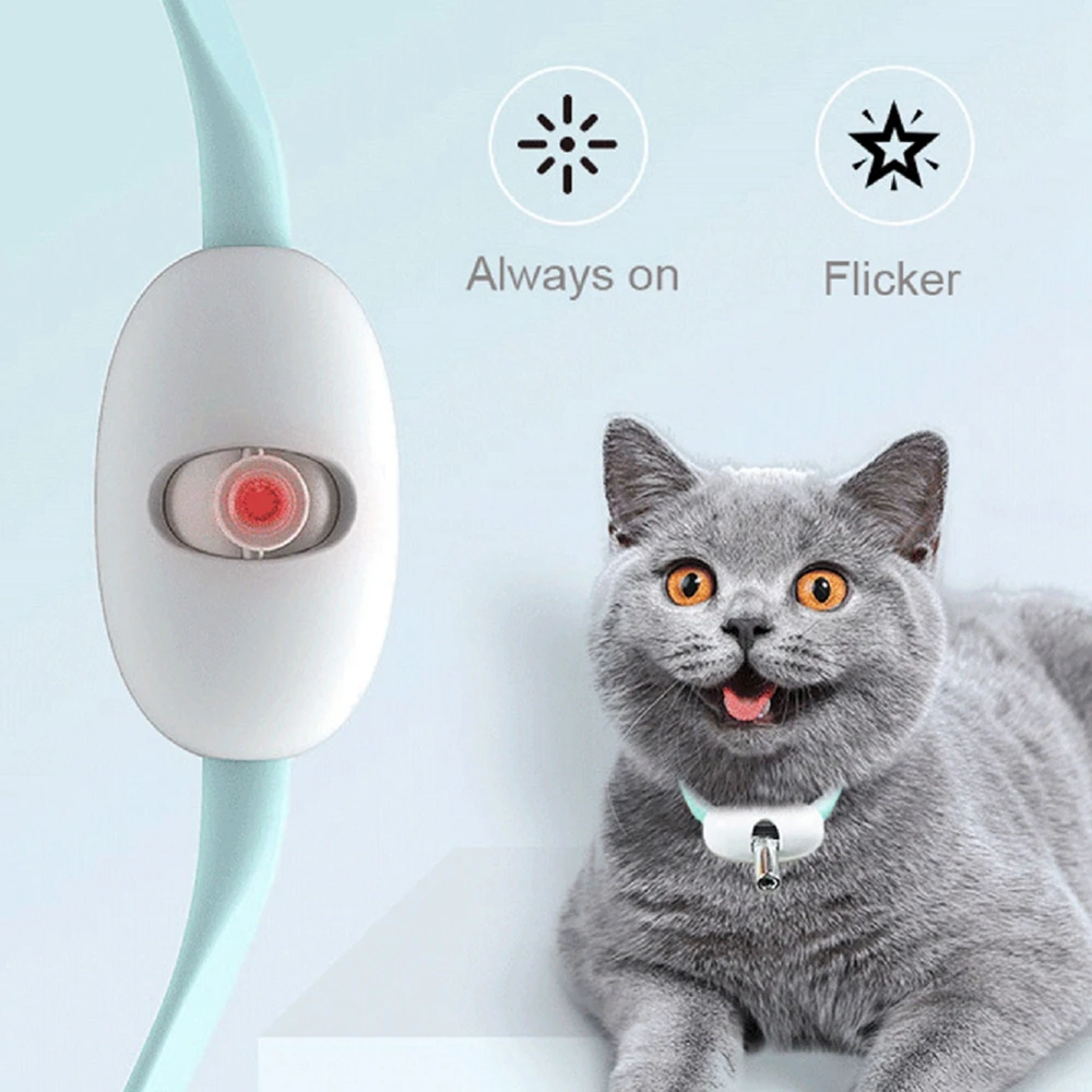 Automatic-Cat-Toy-Smart-Laser-Teasing-Cat-Collar-Electric-USB-Charging ...