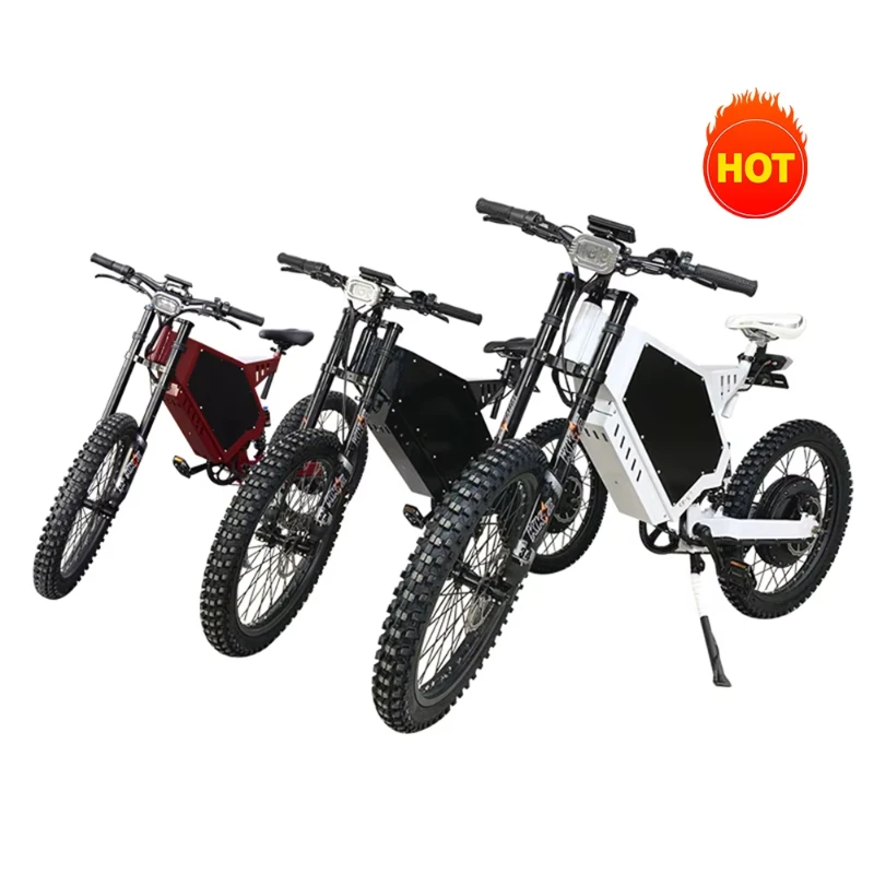 Motorized Bicycle Surround Light Bee X Electric Road Bike E Bike 5000w ...