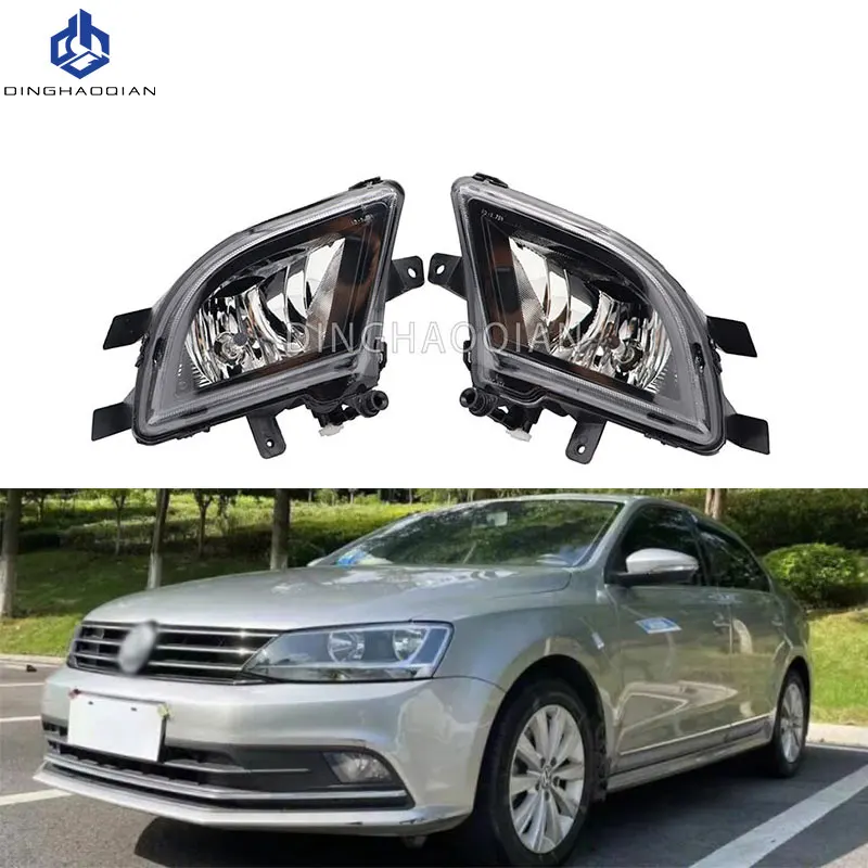 For-VW-Jetta-2015-2016-Car-Fog-Lamp-Clear-Car-Assembly-Front-Bumper ...