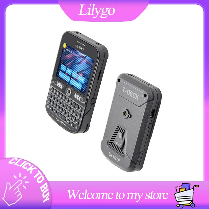 LILYGO T-Deck Plus Meshtastic ESP32-S3 LORA-89 915Mhz SX1262 Ulbox GPS ...