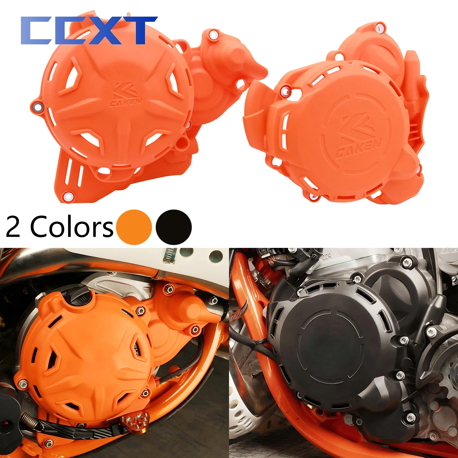 Motorcycle Clutch Cover Ignition Protector Guard For GasGas EX MC EC ...