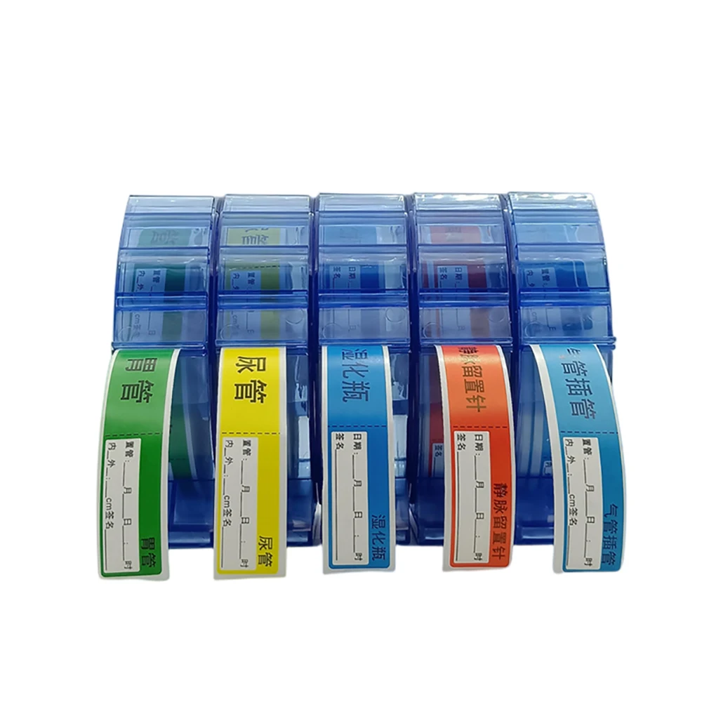 5pcs Economy ‌Medical Labeling & Organizing System for Anesthesia Tubes ...