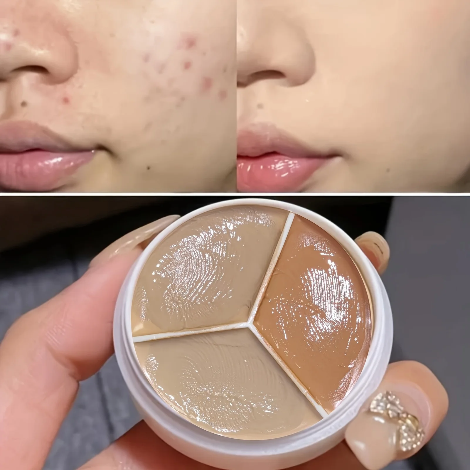 Waterproof Long Lasting Full Coverage for Acne Mark Dark Circles Eye ...