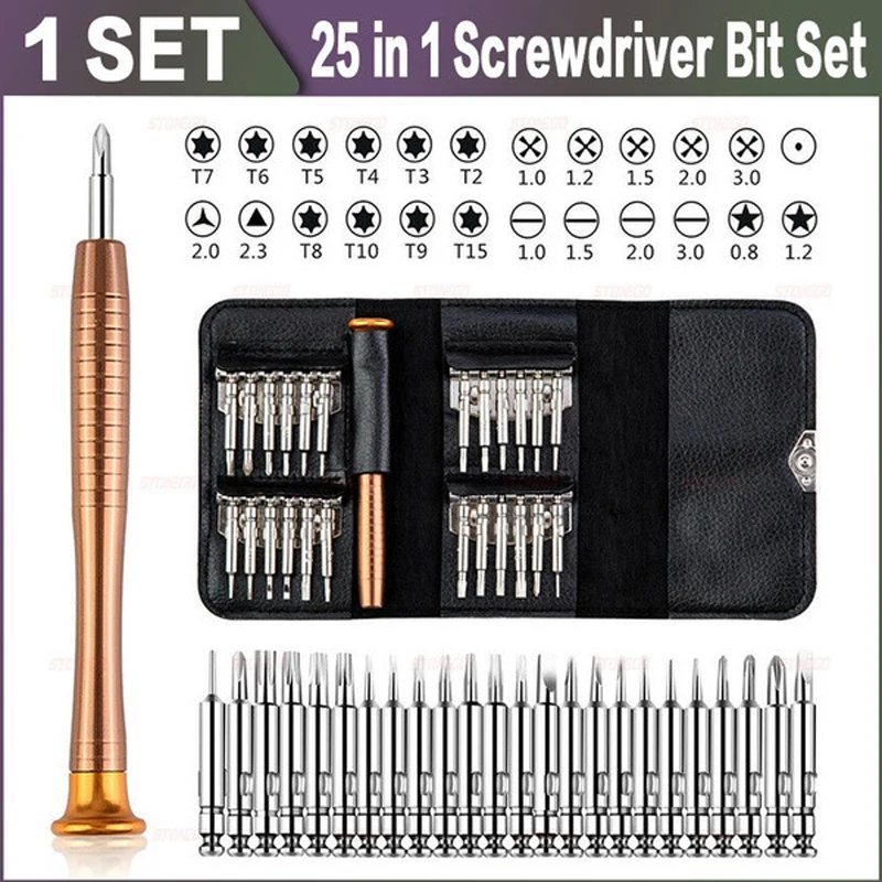 25 in 1 Torx Mini Precision Screwdriver Magnetic Set Electronic ...