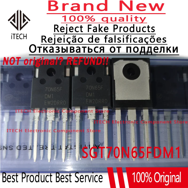 10pcs-lot-Original-SGT70N65FDM1-70N65FDM1-70N65F-TO-247-100-New-and ...