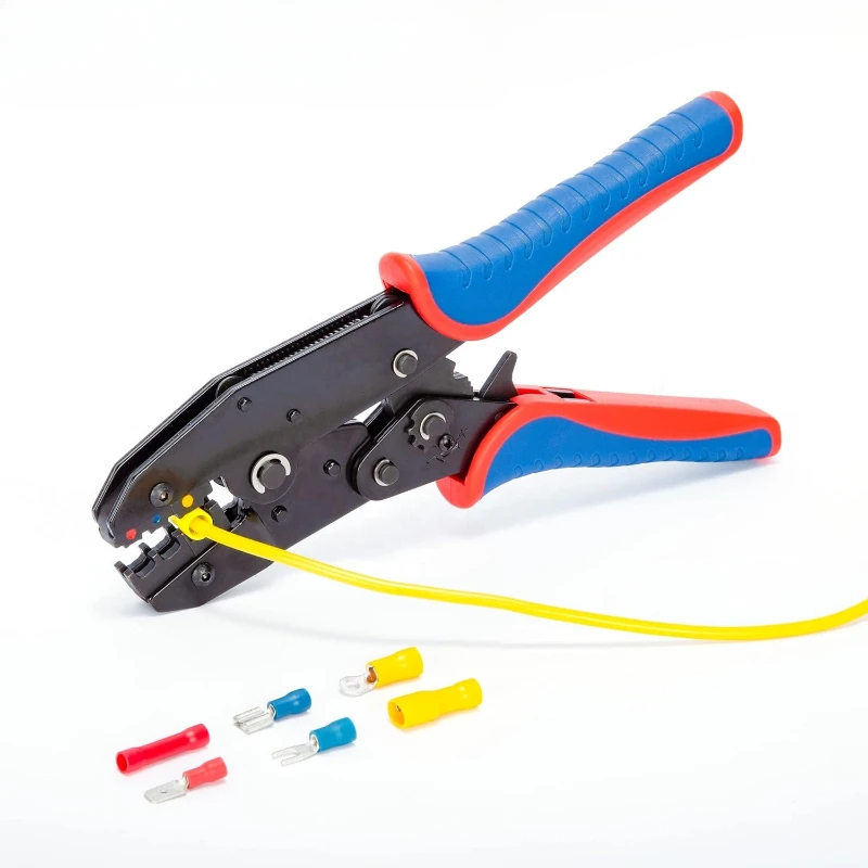 HS-30J Ratcheting Wire Crimping Tool Insulated Electrical Terminal ...