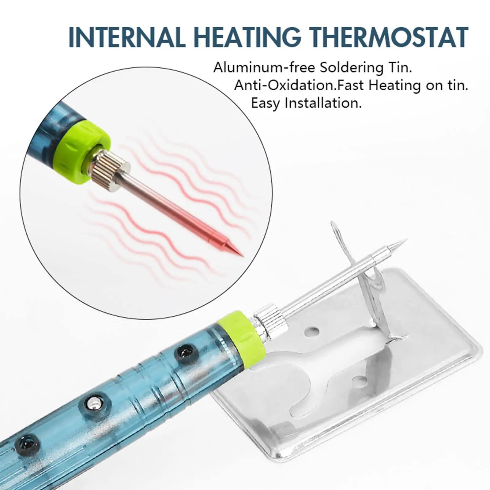 Soldering Iron Kit With Metal Stand Welding Tool Professional ...