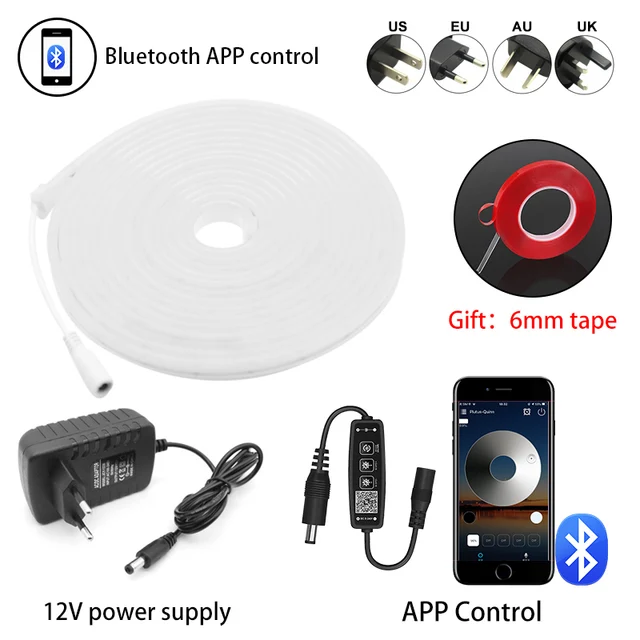 Dimmable & Flexible Neon LED Light Strips - Lighting4Home