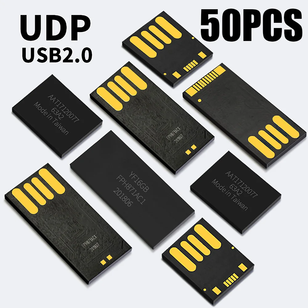 50PCS-UDP-chip-flash-short-long-board-Udisk-semi-finished-chip-pendrive ...