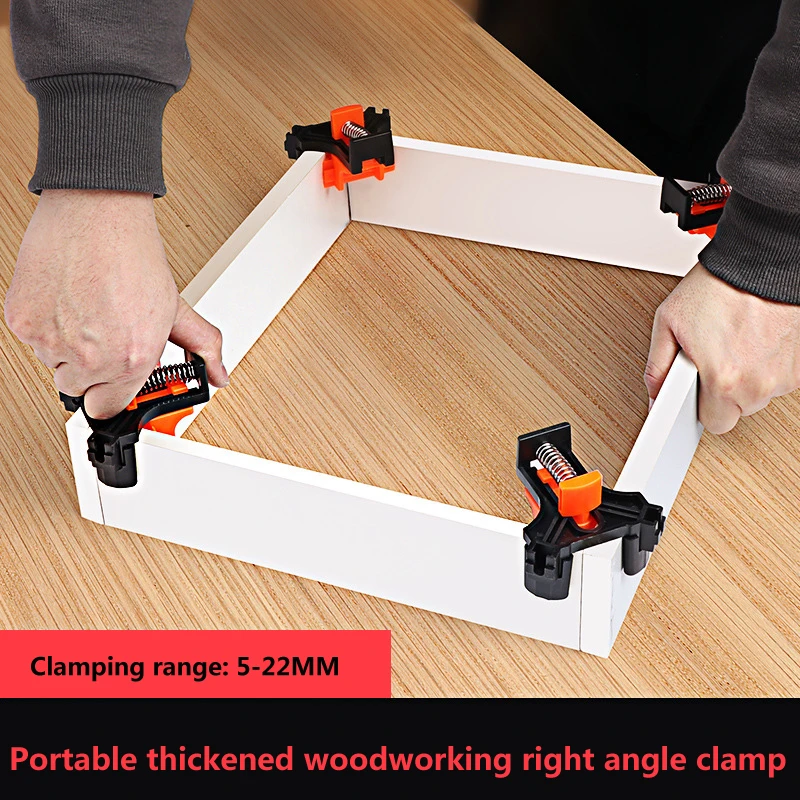4PCS-Clamp-Set-90-Degrees-Corner-Fixer-Wood-Angle-Clamps-Woodworking ...