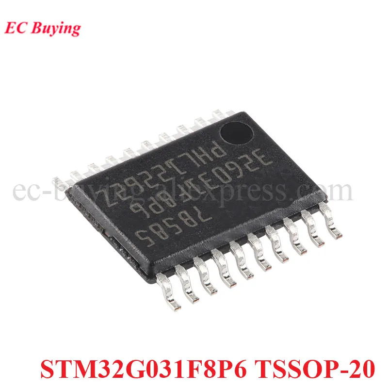 5pcs-1pc-STM32G031F8P6-STM32G031-STM32-G031F8P6-STM32G-TSSOP-20-ARM ...