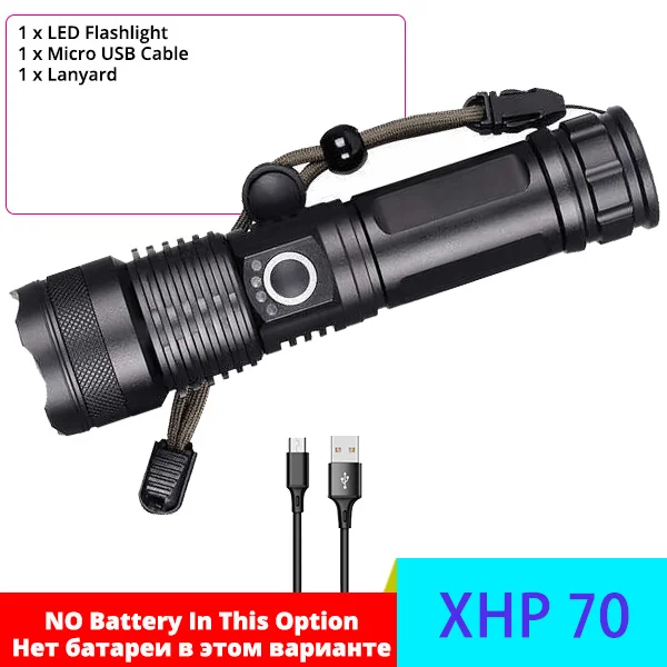 Super XHP120 Powerful Led Flashlight XHP90 High Power Torch Light ...