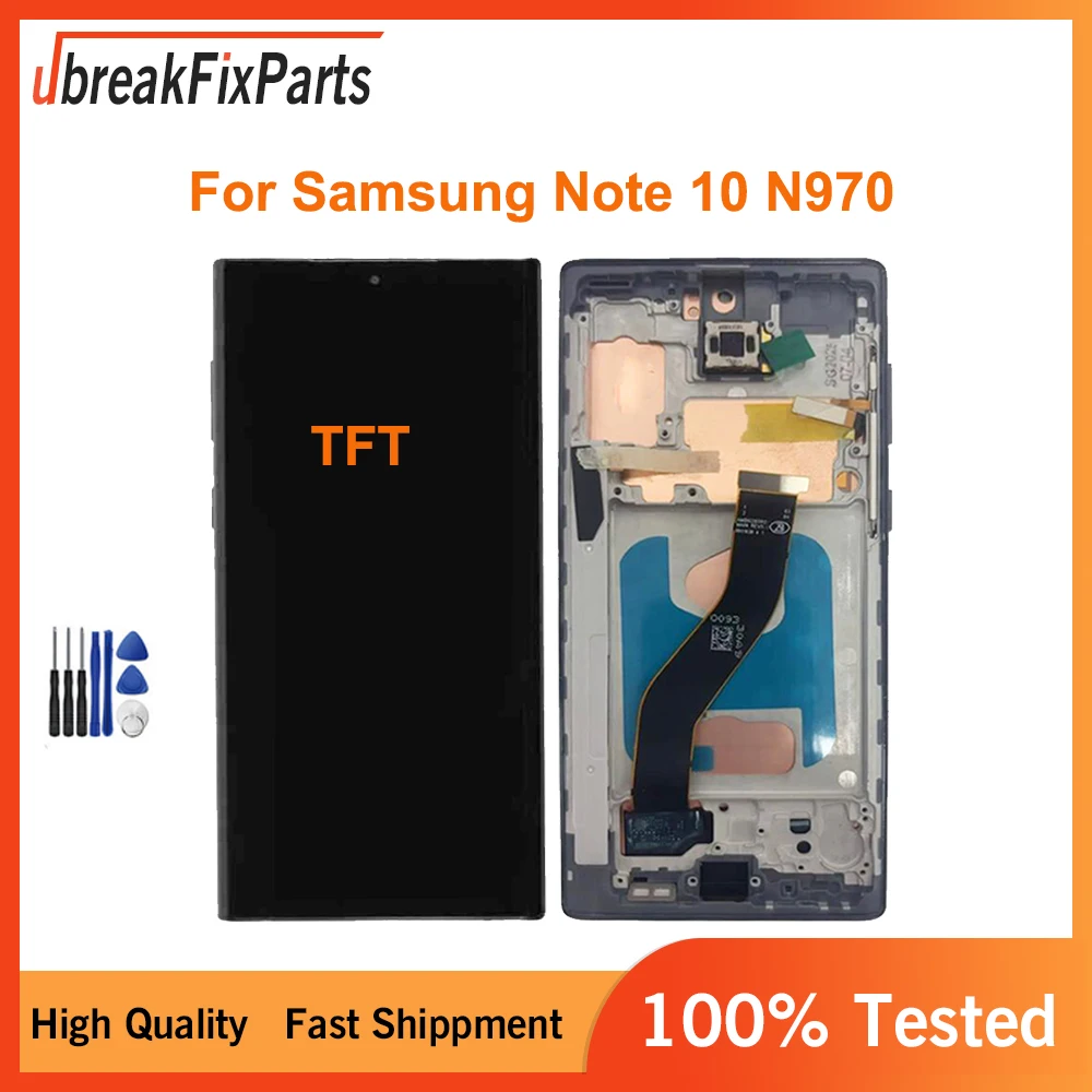 TFT For Samsung Note10 N970 N970F SM-N970F LCD Display Touch Screen ...
