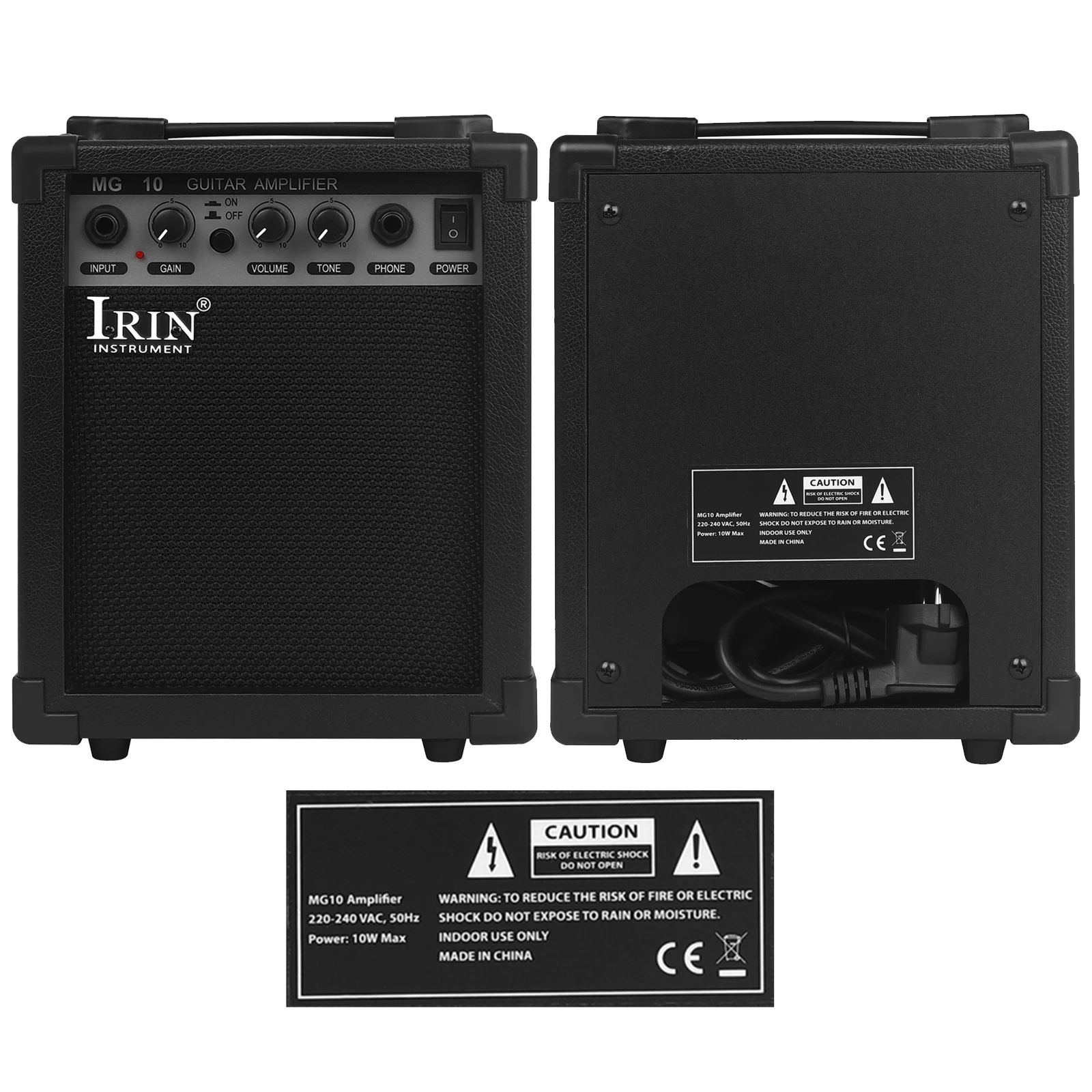 IRIN-MG10-Electric-Guitar-Speaker-Amplifier-10W-AMP-Loudspeaker ...