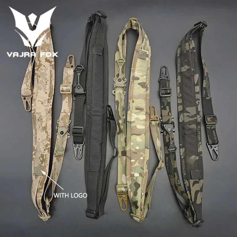 Airsoft Nylon Gun Strap Two Points Tactical Rifle Shoulder Sling ...