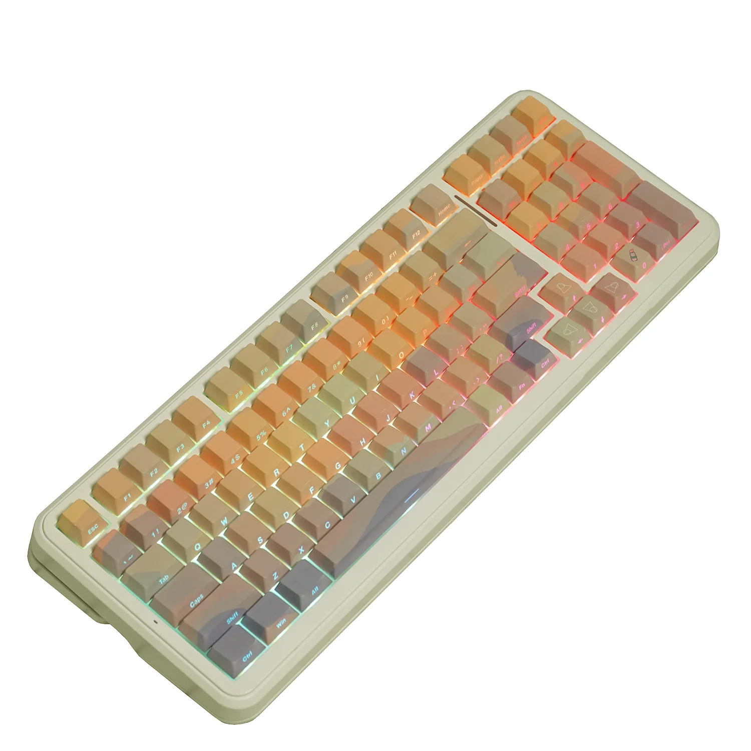 NPKC-137Keys-Dopamine-Cherry-Profile-Keycaps-PBT-Key-cap-Side-Backlit ...