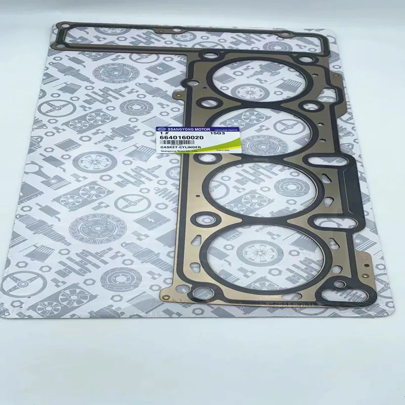 Junta de culata genuina 6640160020 para Ssangyong Actyon,Rexton OEM ...