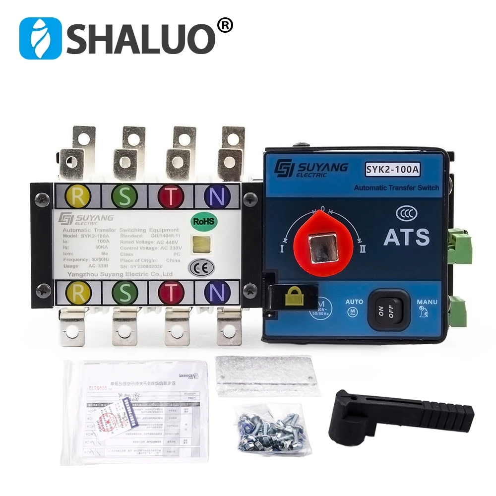 SuYang-SYK1-250A-4P-ATS-Dual-Power-Automatic-Transfer-Switch-250A ...
