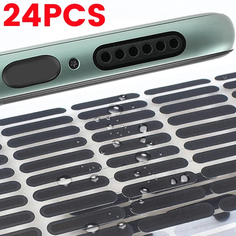 24PCS-Universal-Mobile-Phone-Speaker-Dust-Net-Sticker-Sound-Hole-Dust ...