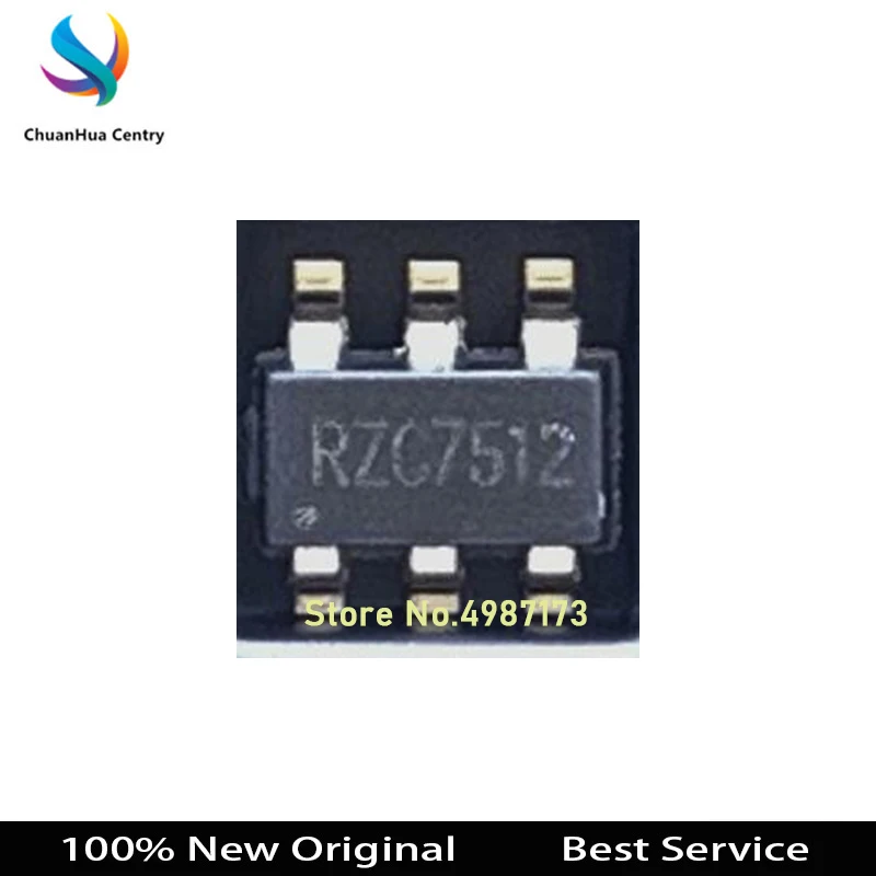 10 Pcs/lot 100% New Rzc7512 Sot23-6 Original In Stock - Battery Accessories & Charger ...