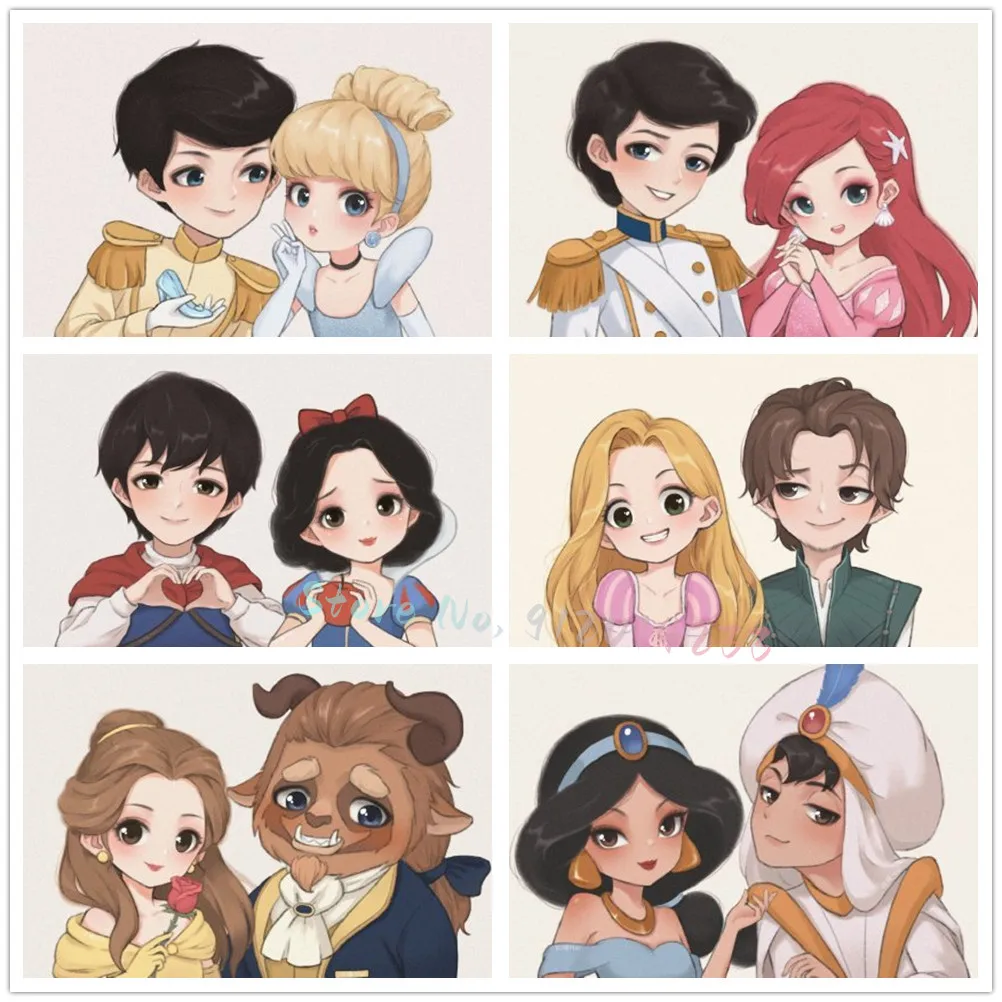 Disney Princess Cartoons Characters