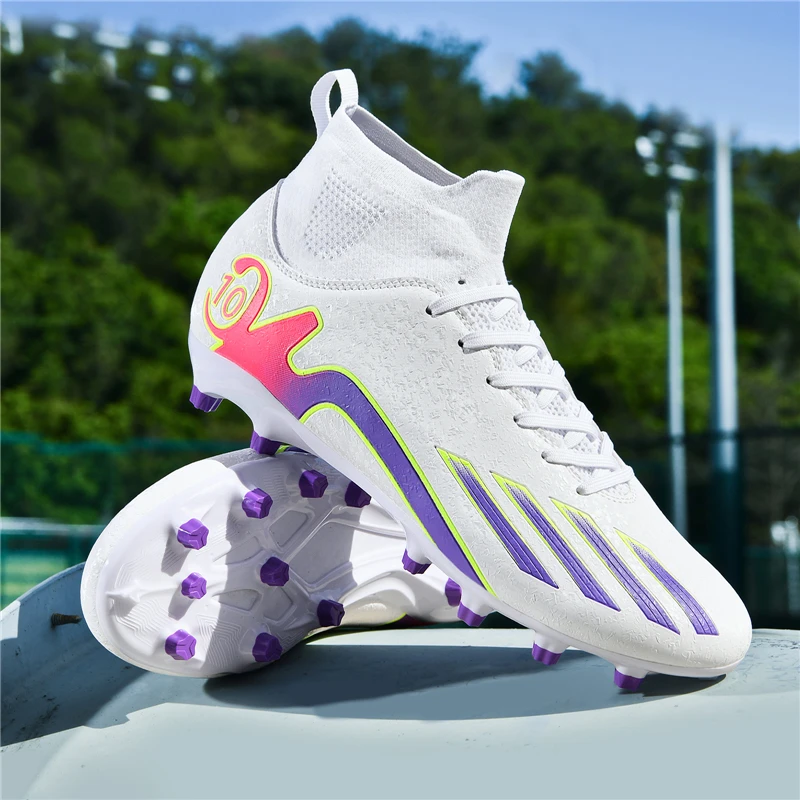 New-Sneakers-Men-Soccer-Shoes-Sport-FG-Football-Boots-Adult-Futsal ...