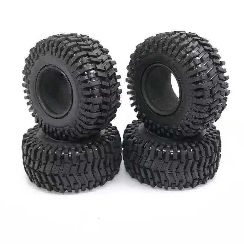 4PCS-125MM-2-2Inch-Rubber-Wheel-Tires-Tyre-for-1-10-RC-Crawler-Car ...