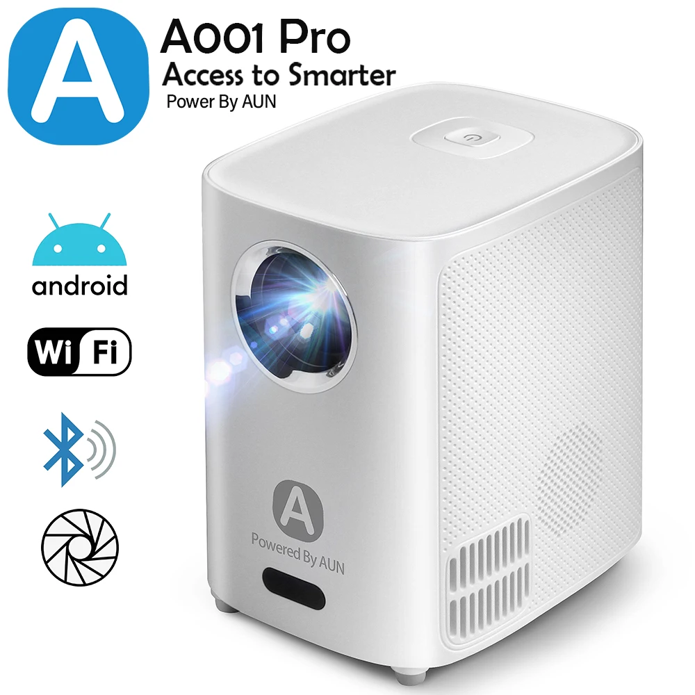 AUN-A001-Pro-Portable-LED-Android-Wifi-Home-Theater-Mini-Beamer-Video ...