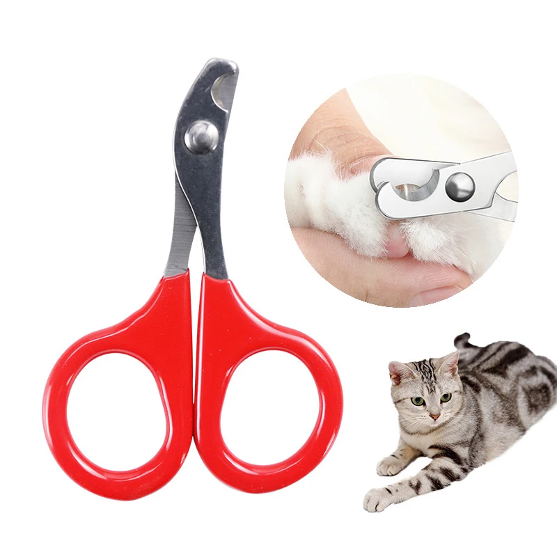 Cat-Nail-Scissors-Pet-Dog-Nail-Clippers-Toe-Claw-Trimmer-Professional ...