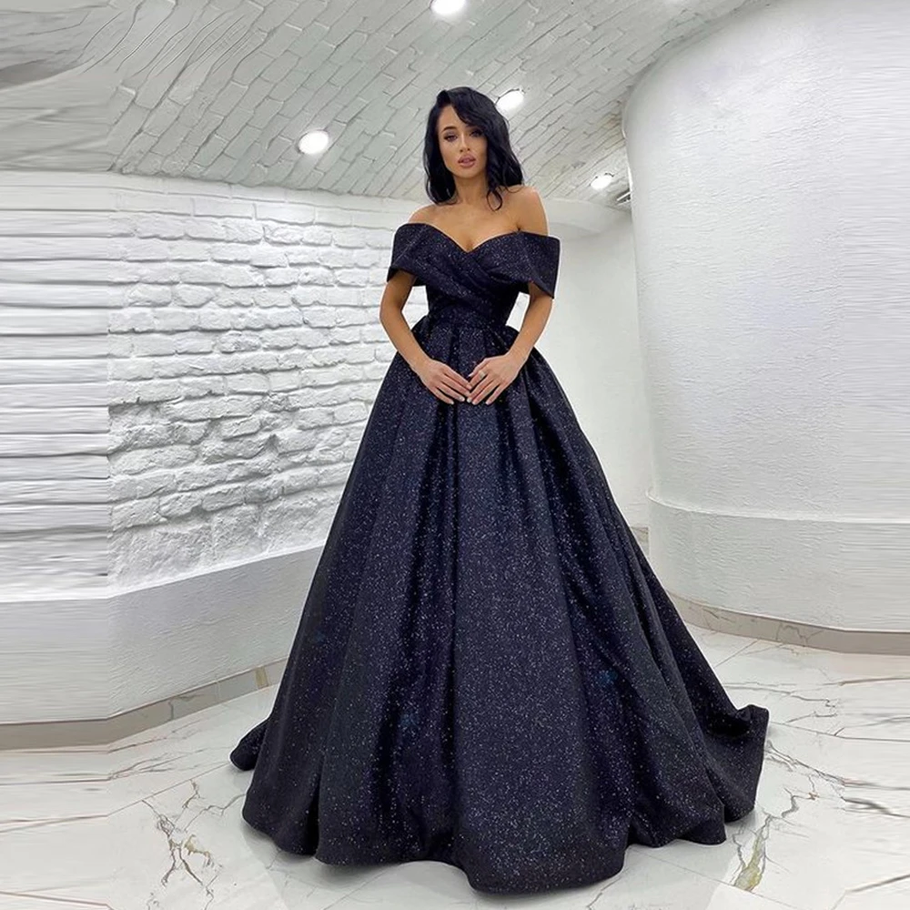 Dark Purple Princess Prom Dresses