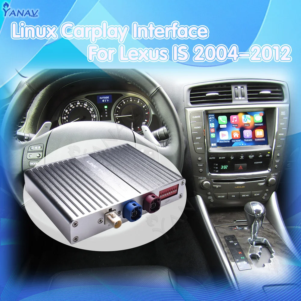 Linux-system-Box-for-Lexus-IS-2004-2012-Wireless-android-auto-carplay ...