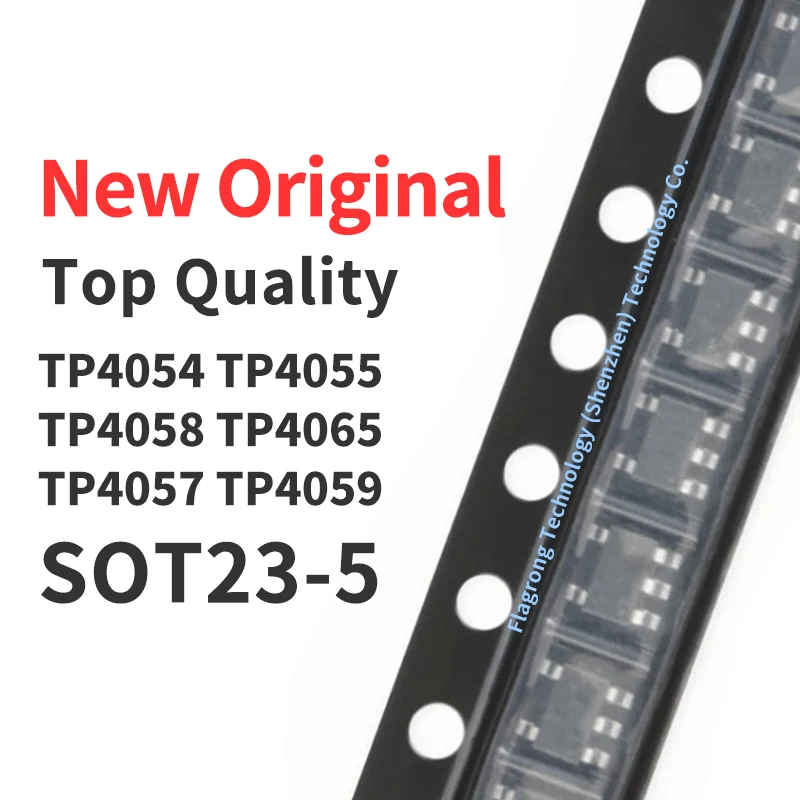 100 stück TP4054 TP4055 TP4058 TP4065 TP4057 TP4059 SMD SOT23 5/ 6 Chip ...