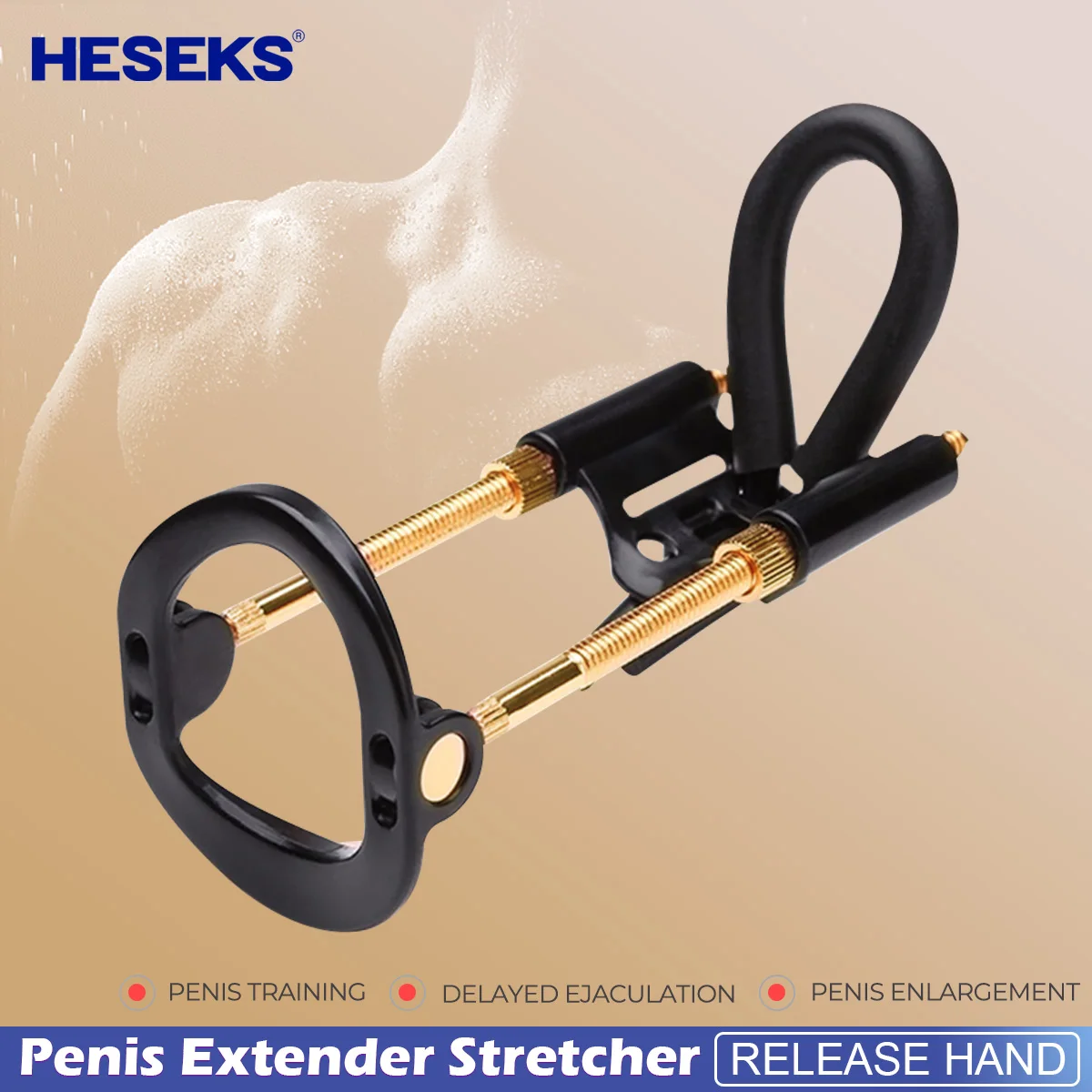 Dispositivo de alargamiento de pene, el mejor extensor de pene con taza de vacío, Camilla ...