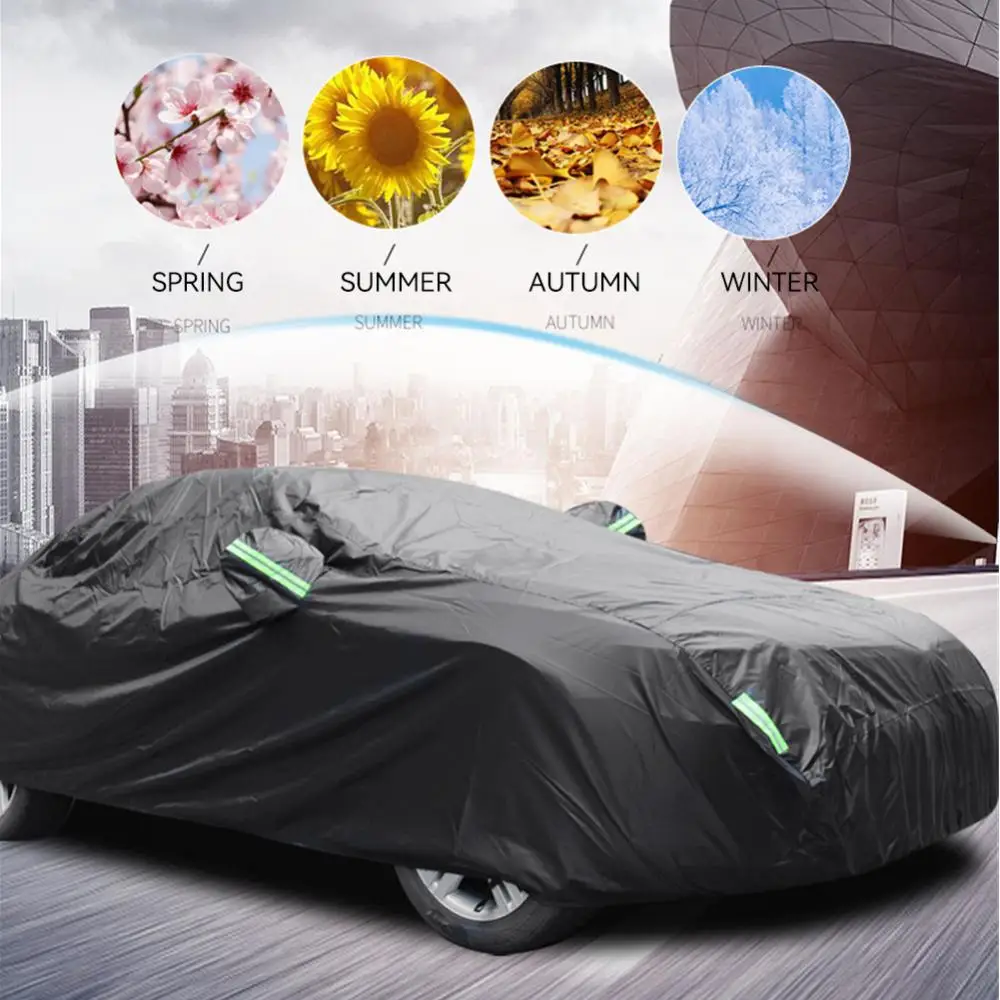 Universal-Full-Car-Covers-Outdoor-Snow-Resistant-Sun-Rain-Protection ...